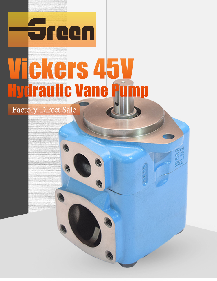 China-made Hydraulic Variable Displacement Vane Pump 45v For Injection Machines, High Quality ...