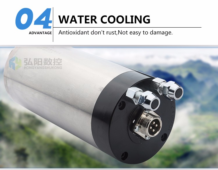 Jst 1.5kw 220v/380v Cnc Spindle Motor - Water-cooled, High Quality Jst 1.5kw 220v/380v Cnc ...