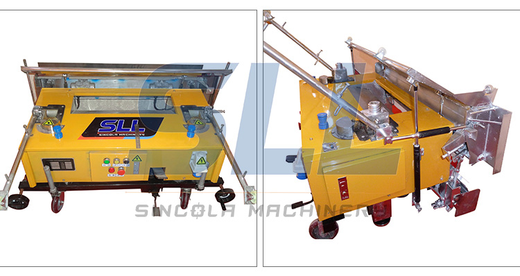 Srm7 Automatic Cement Mortar Spraying Render Machine: Your Solution For Efficient Wall Surfacing ...