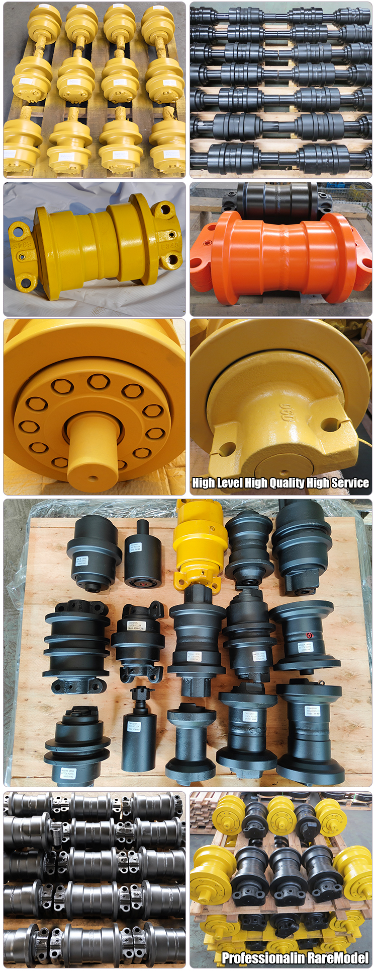 Kubota Kx161-2 Mini Excavator Parts: Support Roller And Track Roller, High Quality Kubota Kx161 ...