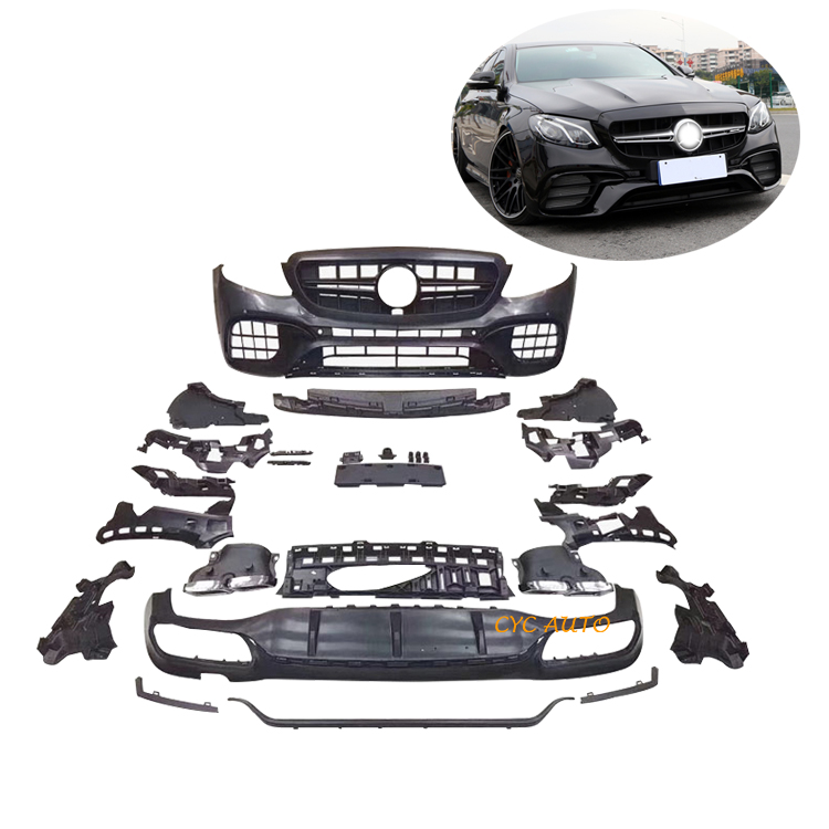 E63s, C 클래스, E260l, E360l, E200l 2019 용 Mercedes Benz W213 범퍼 바디 키트, Bossgoo.com의 고품질 E63s, C ...