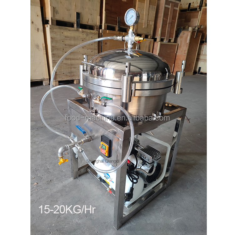 Continuous Automatic Vacuum Filtering System For Peanut Oil Filtration Machine, High Quality ...