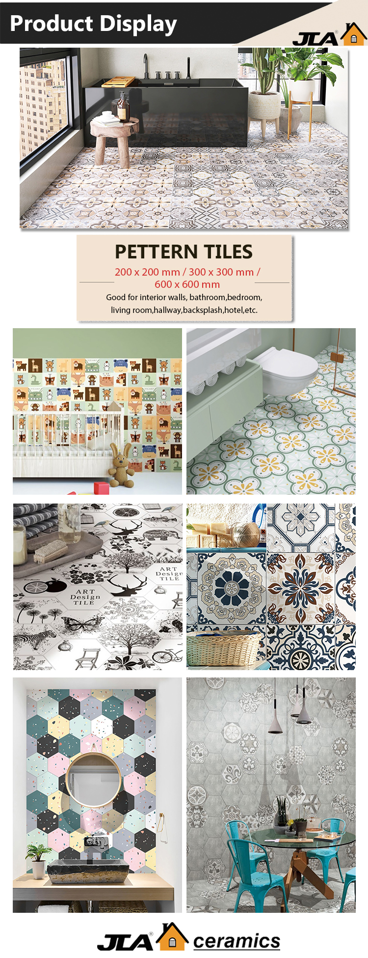 Moroccan Small Flower Ceramic Tiles For House Decoration, High Quality Moroccan Small Flower ...