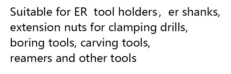 Er Nut For Clamping Er Collet - Er11a, Er16a, Er20a, Er11m, Er16mm, Er20m, High Quality Er Nut ...