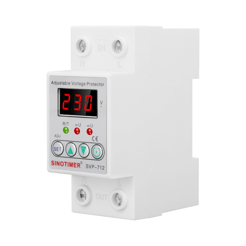 Sinotimer 220v 63a Digital Voltage And Over Current Protector - Automatic Recovery, High Quality ...