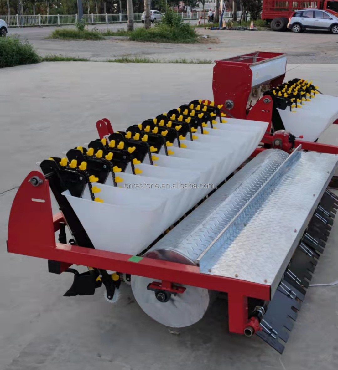 10-row And 12-row Tractor-mounted Vegetable Seeder Machines, High Quality 10-row And 12-row ...