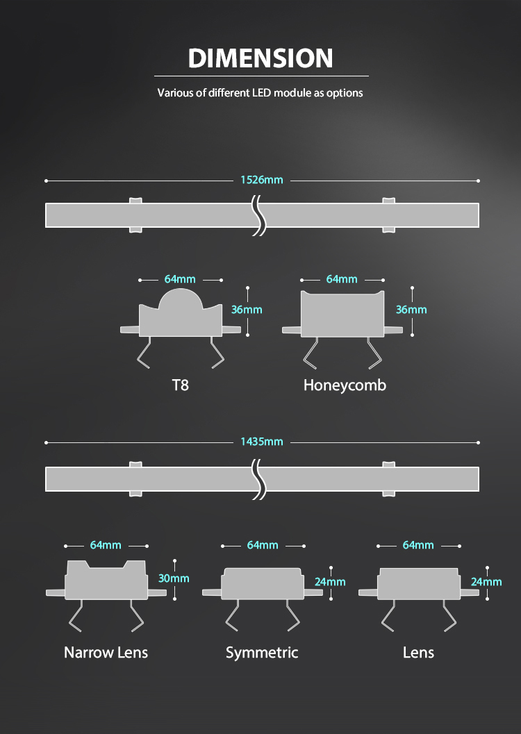 Toppo Wago Connection Multiple Link 8 Module Led Pendant Light, High Quality Toppo Wago ...