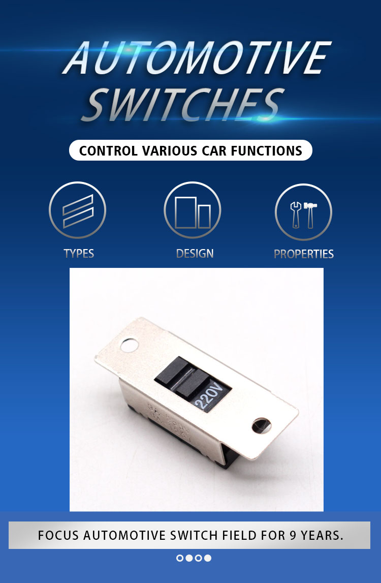 110v To 220v Voltage Selector Slide Switch 3 Position Spdt 6a 250vac On-off-on, High Quality ...