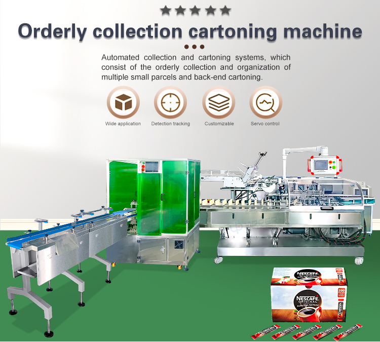 High-speed Coffee Sachet Sorting And Collecting Machine For Carton Box Packaging, High Quality ...
