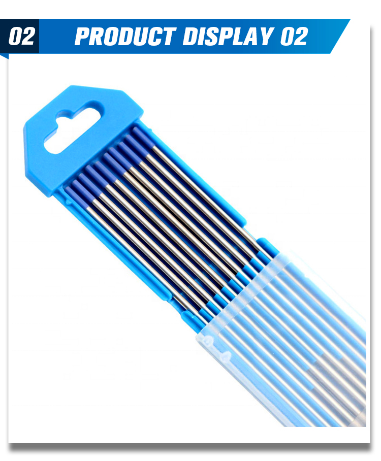 2023 Best Selling Gnbweld Tig Welding Wy20 2% Yttrium Blue Tungsten Electrode Rod, High Quality ...