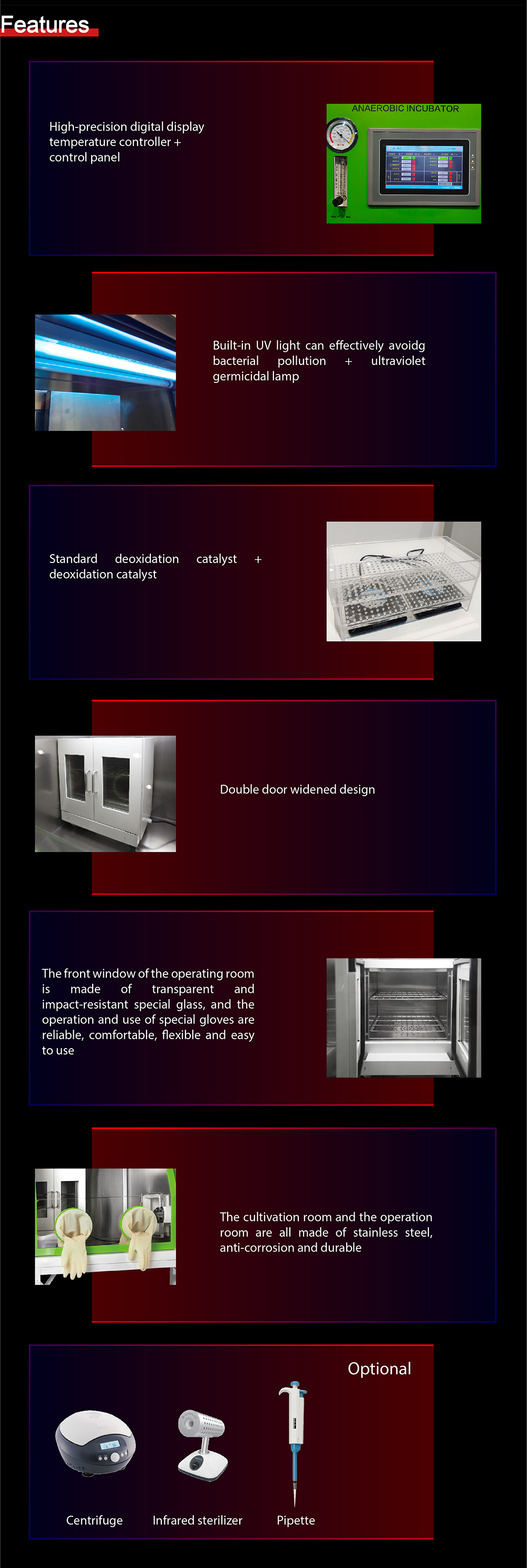 Anaerobic Chambers And Incubators For Laboratory Use, High Quality Anaerobic Chambers And ...