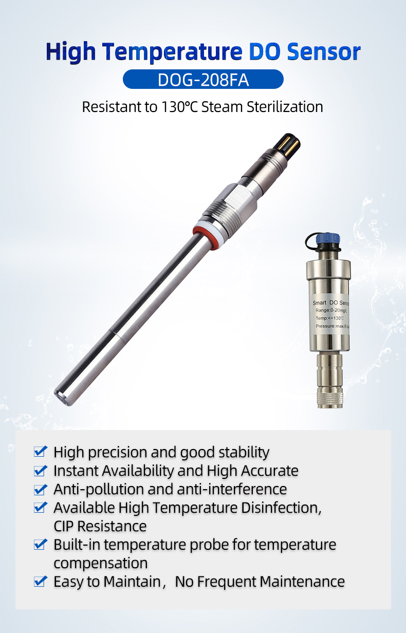 Dog-208fa Rs485 Flow Through Dissolved Oxygen Sensor Probe Pc Software, High Quality Dog-208fa ...