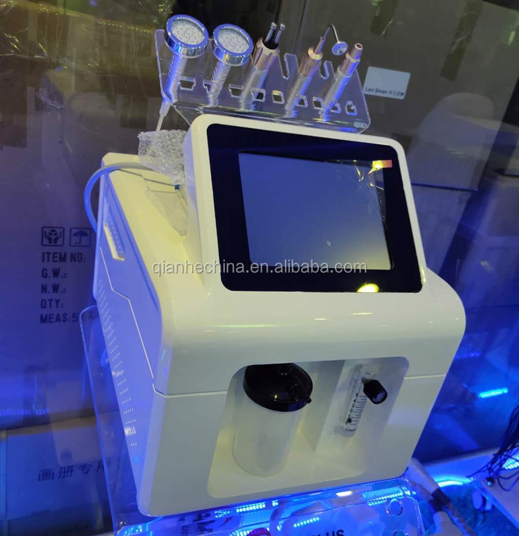 9 In 1 Water Oxygen Injecter Spray Facial Spa Oxygen Peel Oxygen Infusion Facial Machine, High ...