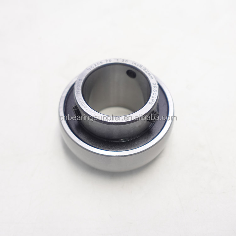 Uc206-20 Hybrid Ceramic Insert Ball Bearings 31.75mm Id 3 Screw Nuts, High Quality Uc206-20 ...