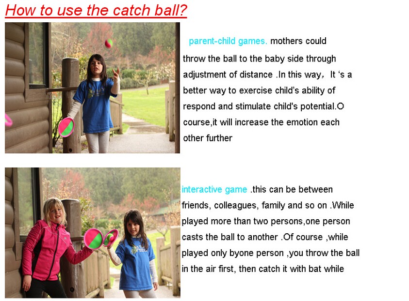Catch The Ball Game Toy를 사용자 정의하십시오, Bossgoo.com의 고품질 Catch The Ball Game Toy를 사용자 정의하십시오
