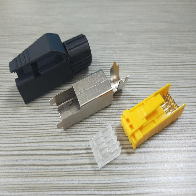 Ethernet Industrial Profinet Ethercat Cat5 4-core 22-24awg Rj45 ตัวเชื่อมต่อ คุณภาพสูง Ethernet ...