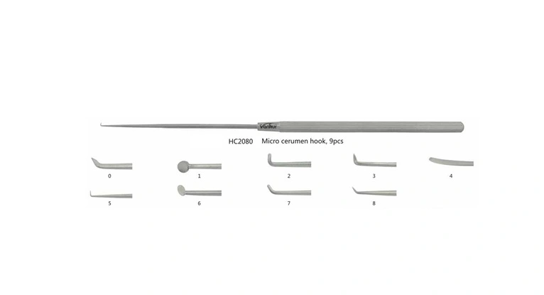 Ear Micro Cerumen Hook Otoscopy Instruments คุณภาพสูง Ear Micro Cerumen Hook Otoscopy ...