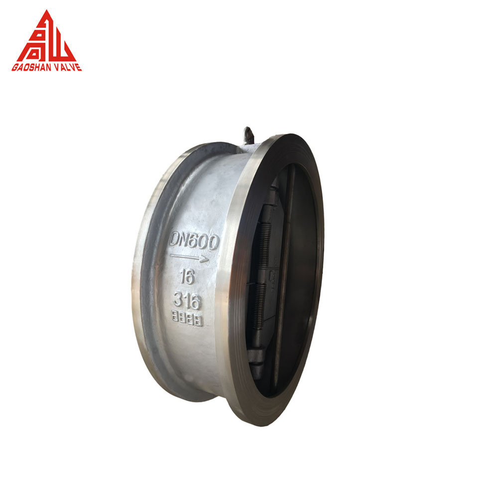 Stainless Steel Non-return Dual Wafer Check Valve (h76x, H76w, Pn16, Cf8m) - Technical ...