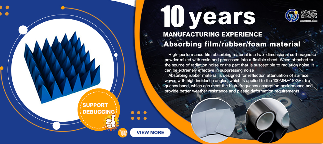 Flexible Emi Ferrite Absorber For High Magnetic Permeability Emi Shielding, High Quality ...