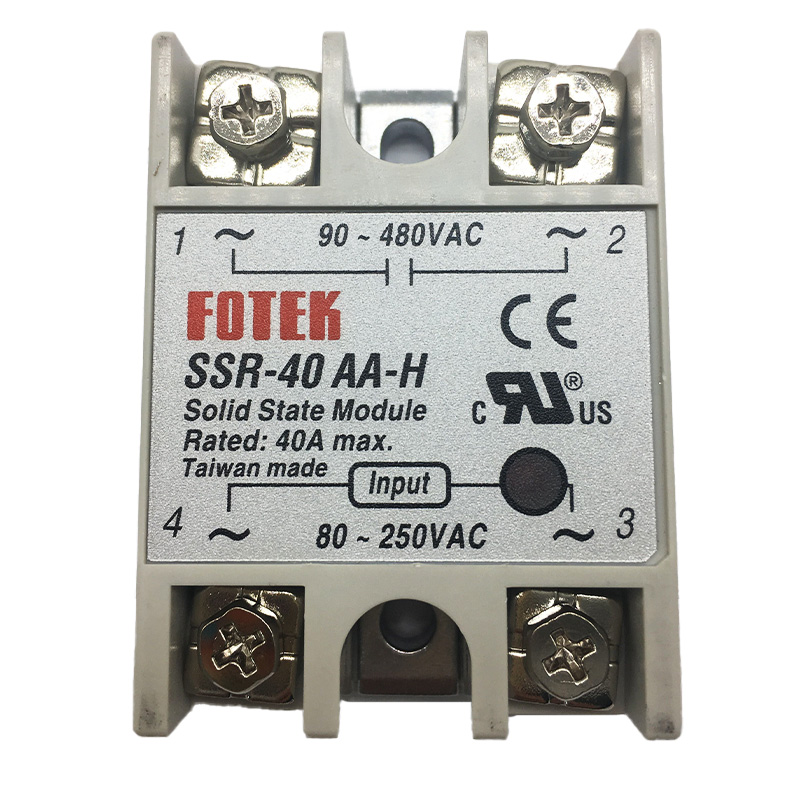 Fotek Ssr-40aa-h Single-phase Ac Solid State Relay, High Quality Fotek Ssr-40aa-h Single-phase ...