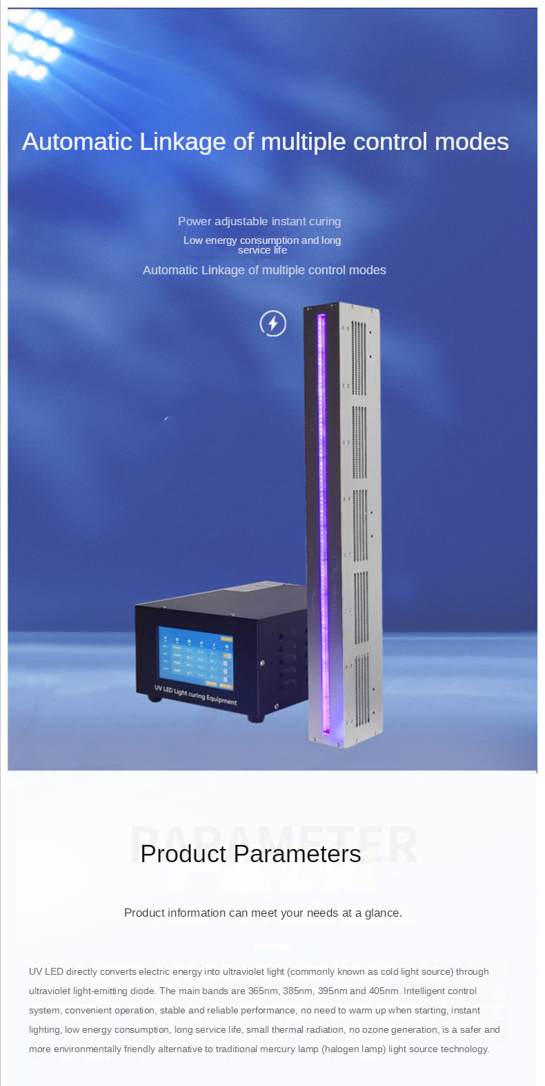 Uv Led Line Light Source Curing Lamp For Adhesive And Floor Varnish Curing, High Quality Uv Led ...
