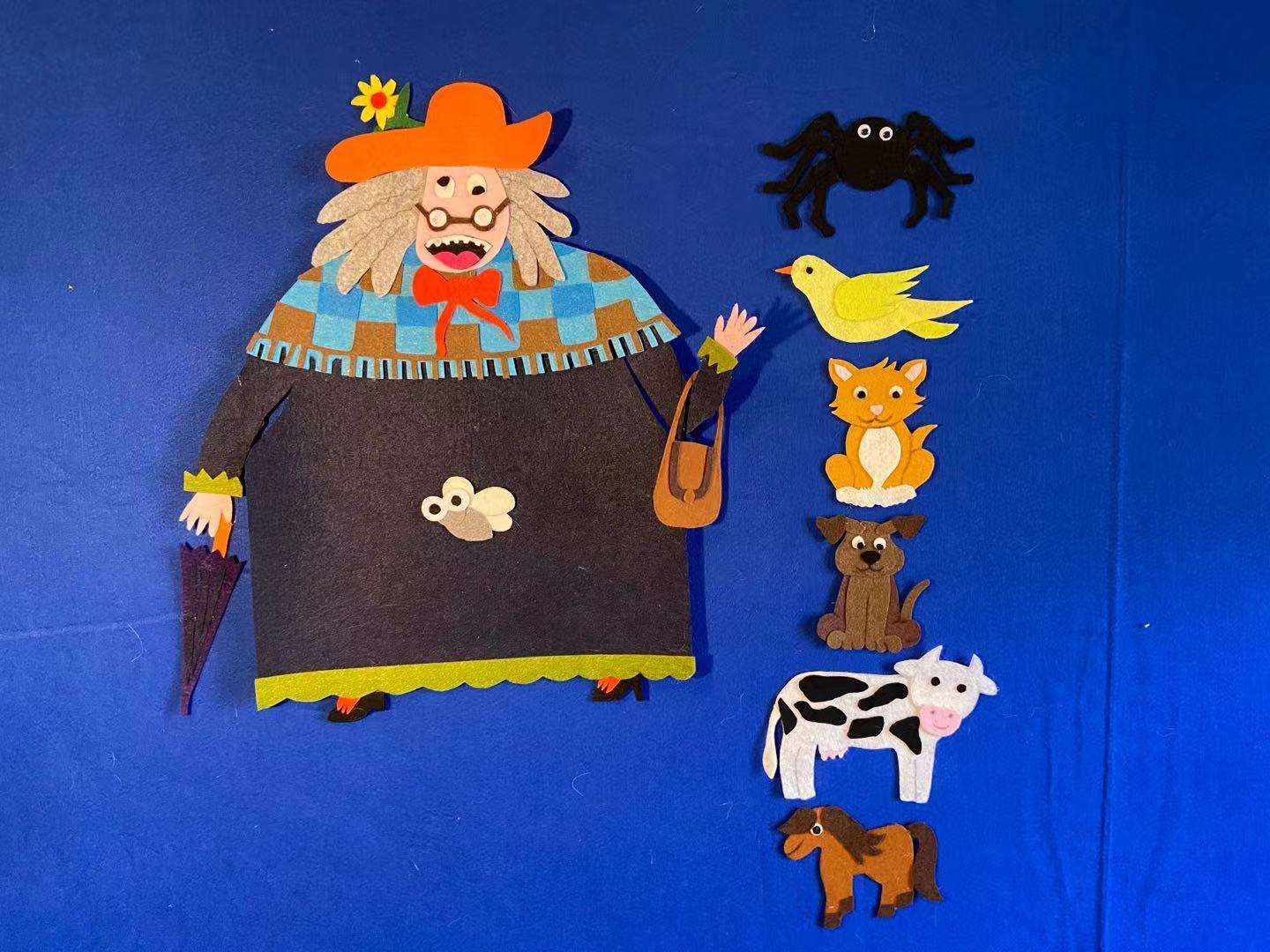 Farm Animals Flannel Felt Story Board Set, High Quality Farm Animals ...