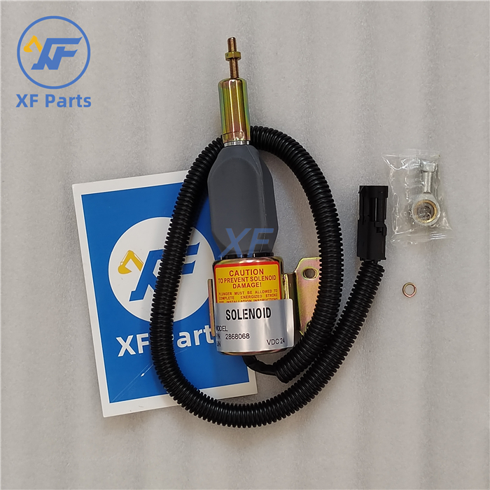 24v Xf Parts Shut Off Solenoid Valve 3932530 3939701 Sa-4756-24 Sa-4891-24, High Quality 24v Xf ...