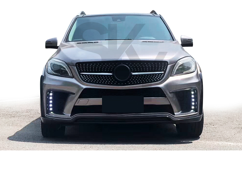 메르세데스 Ml 클래스 Wd 와이드 바디 키트 W166 Ml250 Ml350 Ml400 범퍼 펜더 플레어 사이드 스커트, Bossgoo.com의 고품질 메르세데스 Ml ...