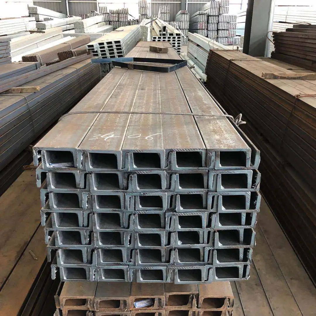 Structural Steel Profiles: Q235, Ss400, Astm A36, St37, S235jr Upn/u Channel Steel, High Quality ...