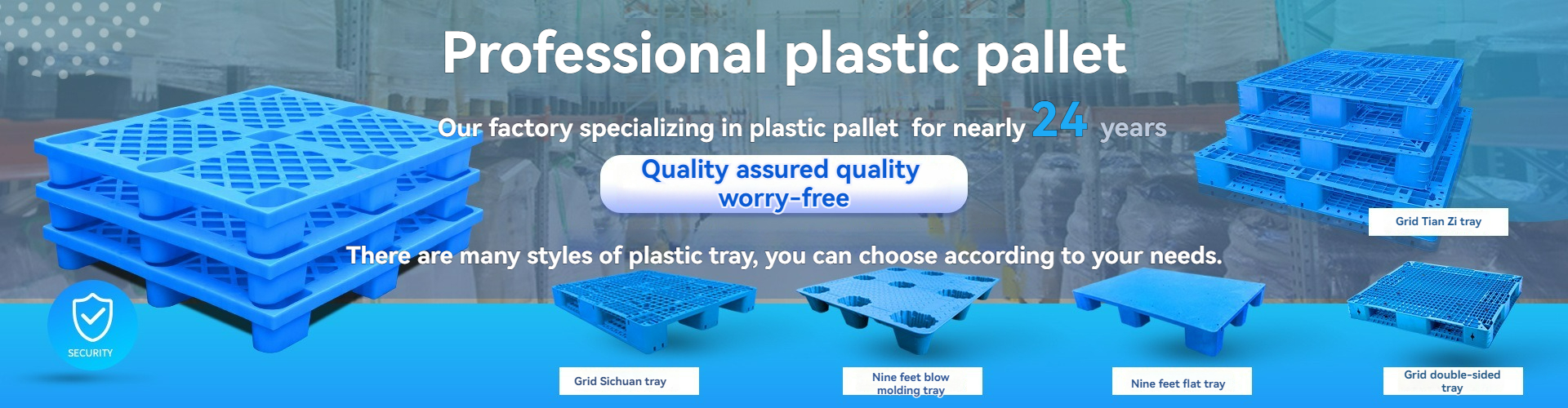 Industrial Hdpe Heavy Duty Plastic Pallets 48x40 Blue Red Green Stackable For Warehouse And ...