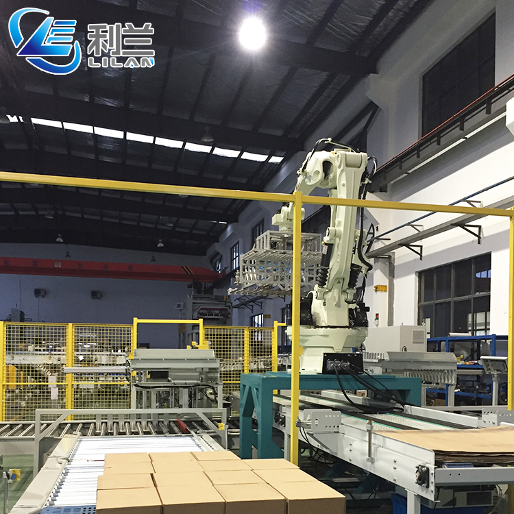Automatic Robotic Arm Palletizer For Efficient Box Stacking, High Quality Automatic Robotic Arm ...