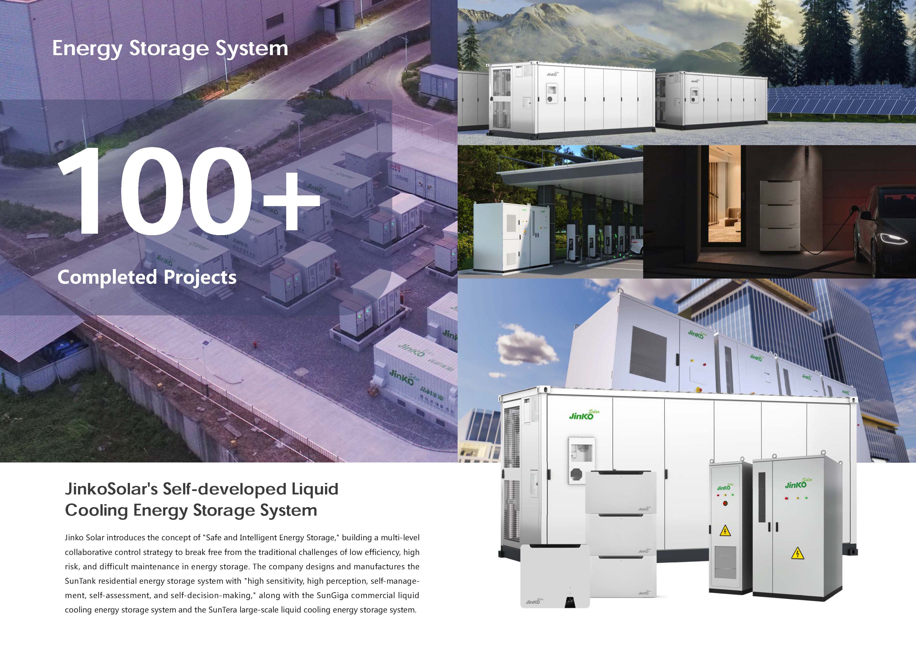 Jinko 1000v 1500v Dc Battery Systems With Liquid Cooling Ess For Solar Power Systems, High ...