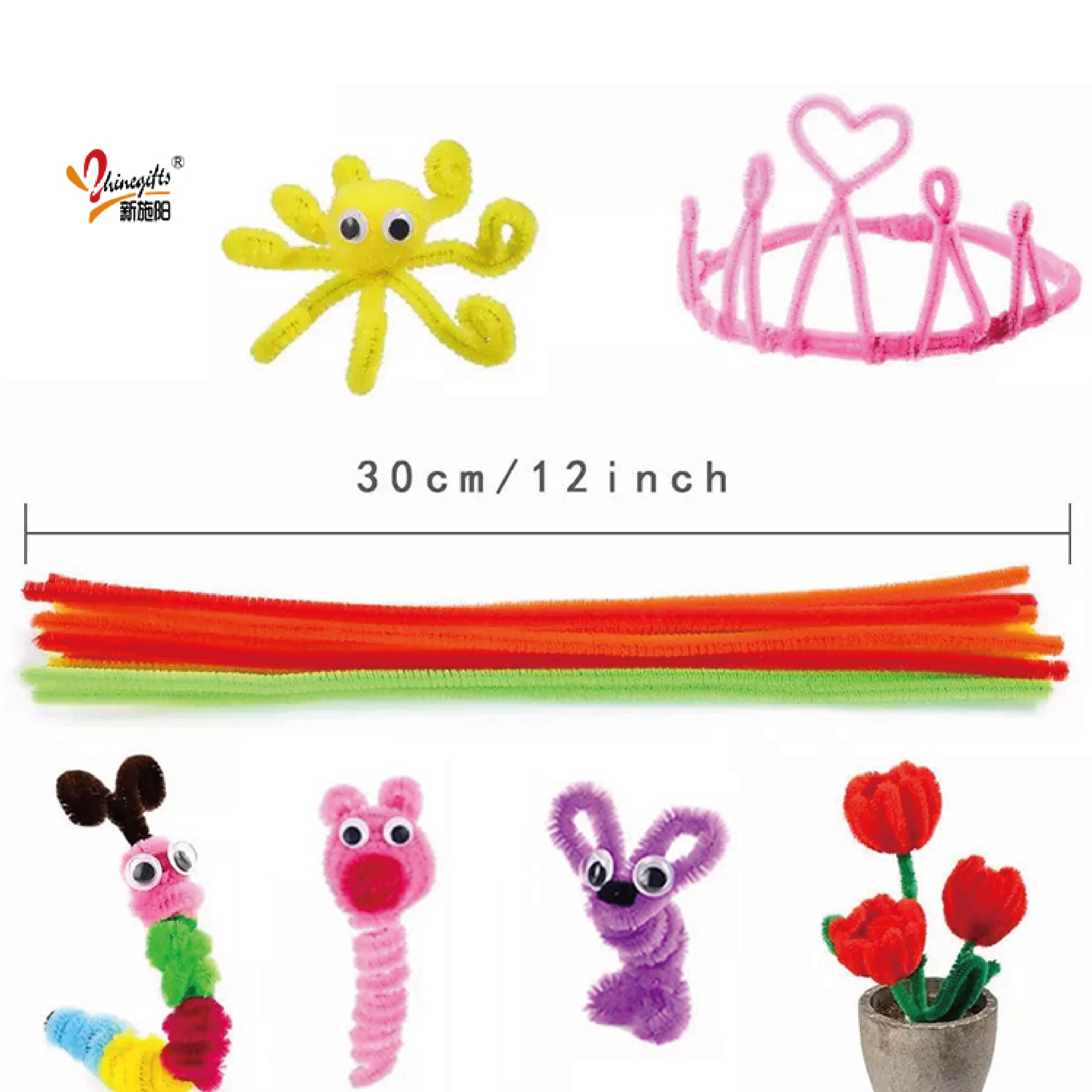 Diy Children Education Toy Single Color Chenille Stems คุณภาพสูง Diy Children Education Toy ...