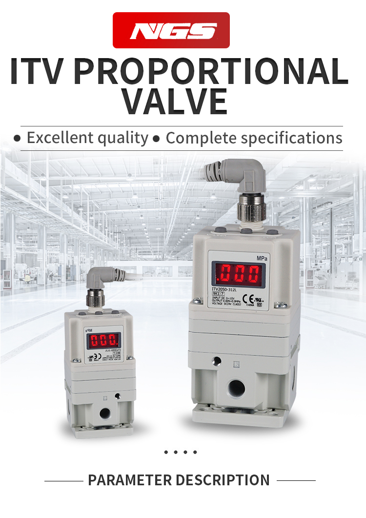Itv Series Electronic Air Pneumatic Regulator, High Quality Itv Series Electronic Air Pneumatic ...