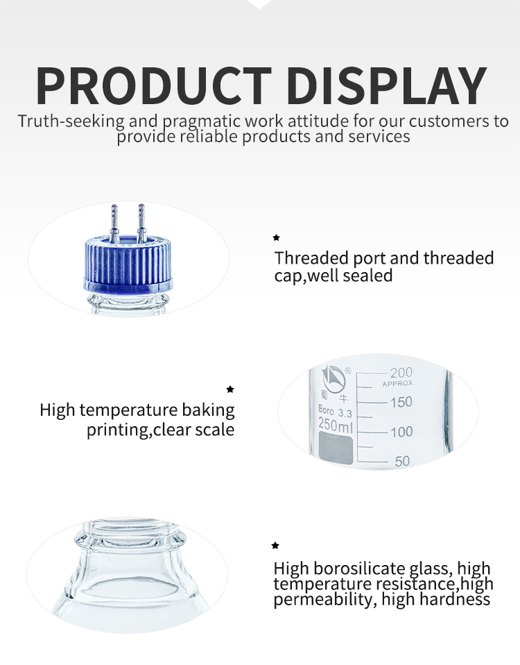 Gl45 Screw Thread Reagent Bottles: Lab 1000, 2000, 3000ml Clear Brown Amber Glass Duran Scott ...