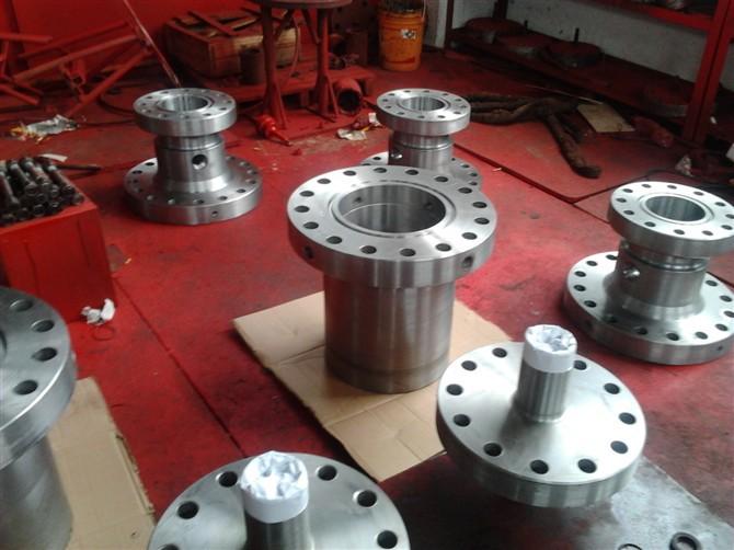 Api 6a Tubing Head Hanger And Casing Head Assembly For Oil Production, High Quality Api 6a ...