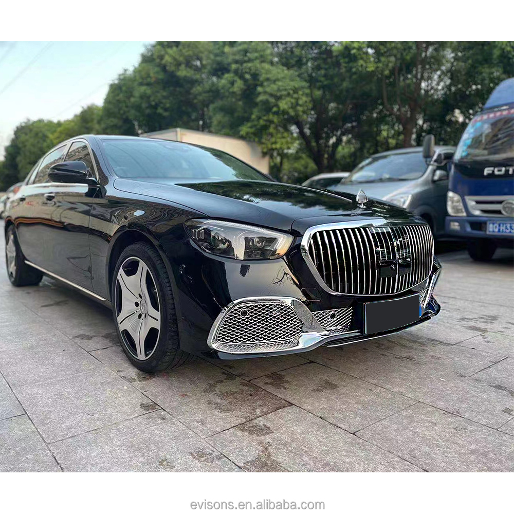 2021 Modified Maybach Body Kit For W213 Mercedes-benz E-class E200 E300 - Front And Rear Bumper ...