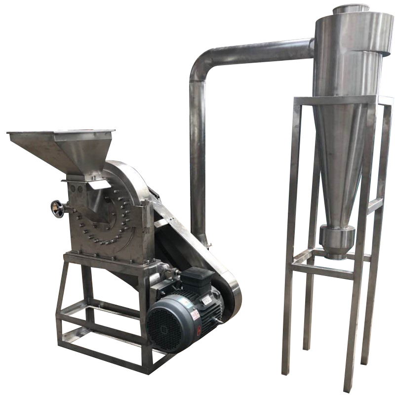 304 Stainless Steel Cyclone Industrial Brown Sugar Grinder Mill Machine, High Quality 304 ...