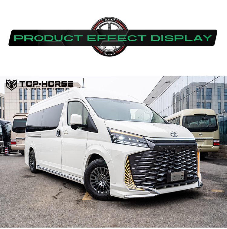 2023 Hiace Exterior Body Kit: Facelift Bumper Refit Parts For Mpv Van, High Quality 2023 Hiace ...