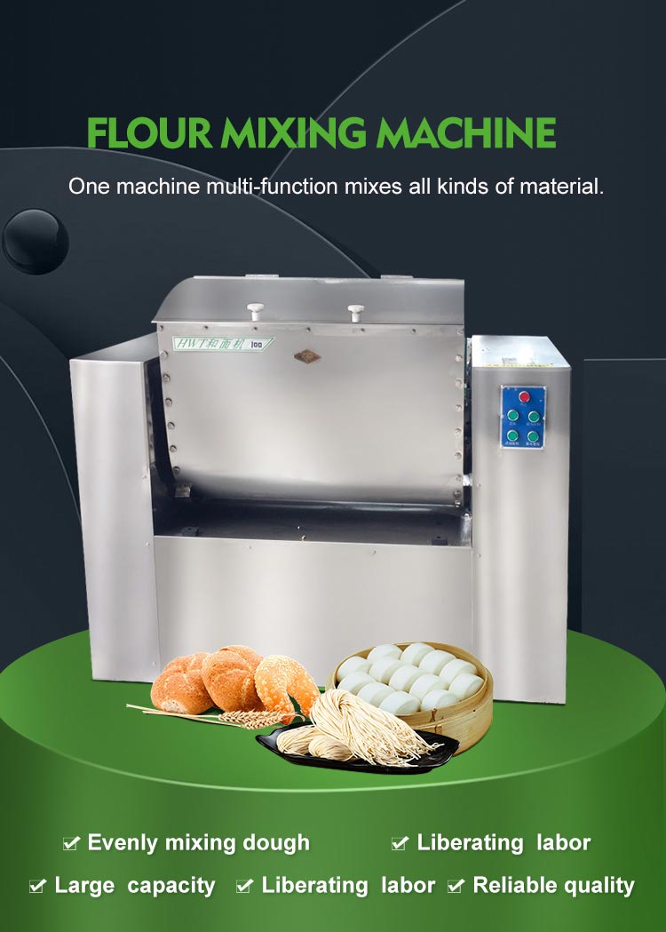 Horizontal Flour Noodle Dough Mixer 25kg Kneading Machine, High Quality Horizontal Flour Noodle ...