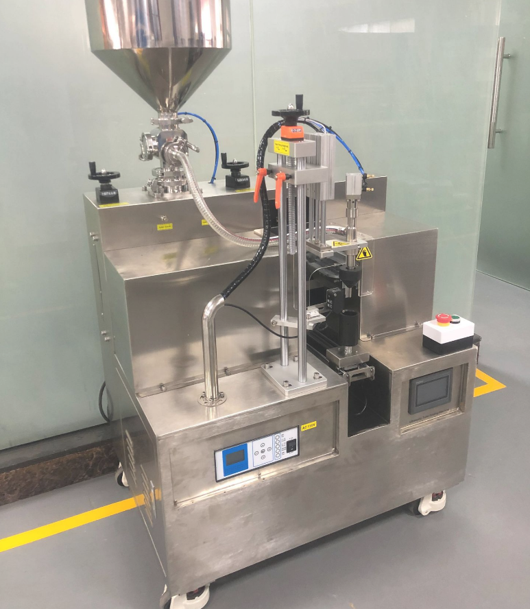 Semi Automatic Soft Plastic Toothpaste Cosmetic Tube Fill Sealing Machine, High Quality Semi ...