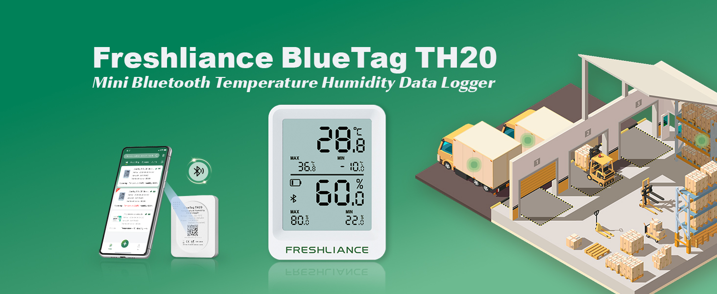 Smart Temperature Mapping: Remote Ble Temperature And Humidity Sensor Data Logger, High Quality ...