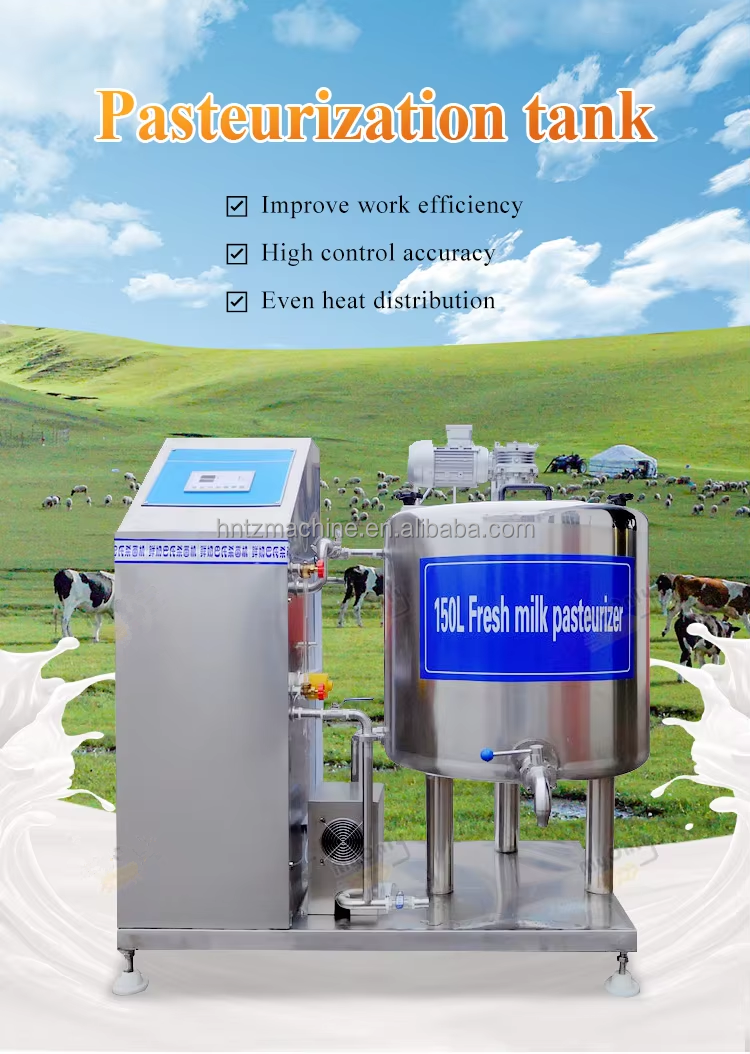 100l Yoghurt And Goat Milk Pasteurizer For Small Scale Dairy Processing, High Quality 100l ...