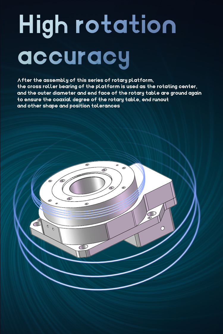 Hollow Turntable Rotary Positioning Platform For Servo Stepper Motor, High Quality Hollow ...