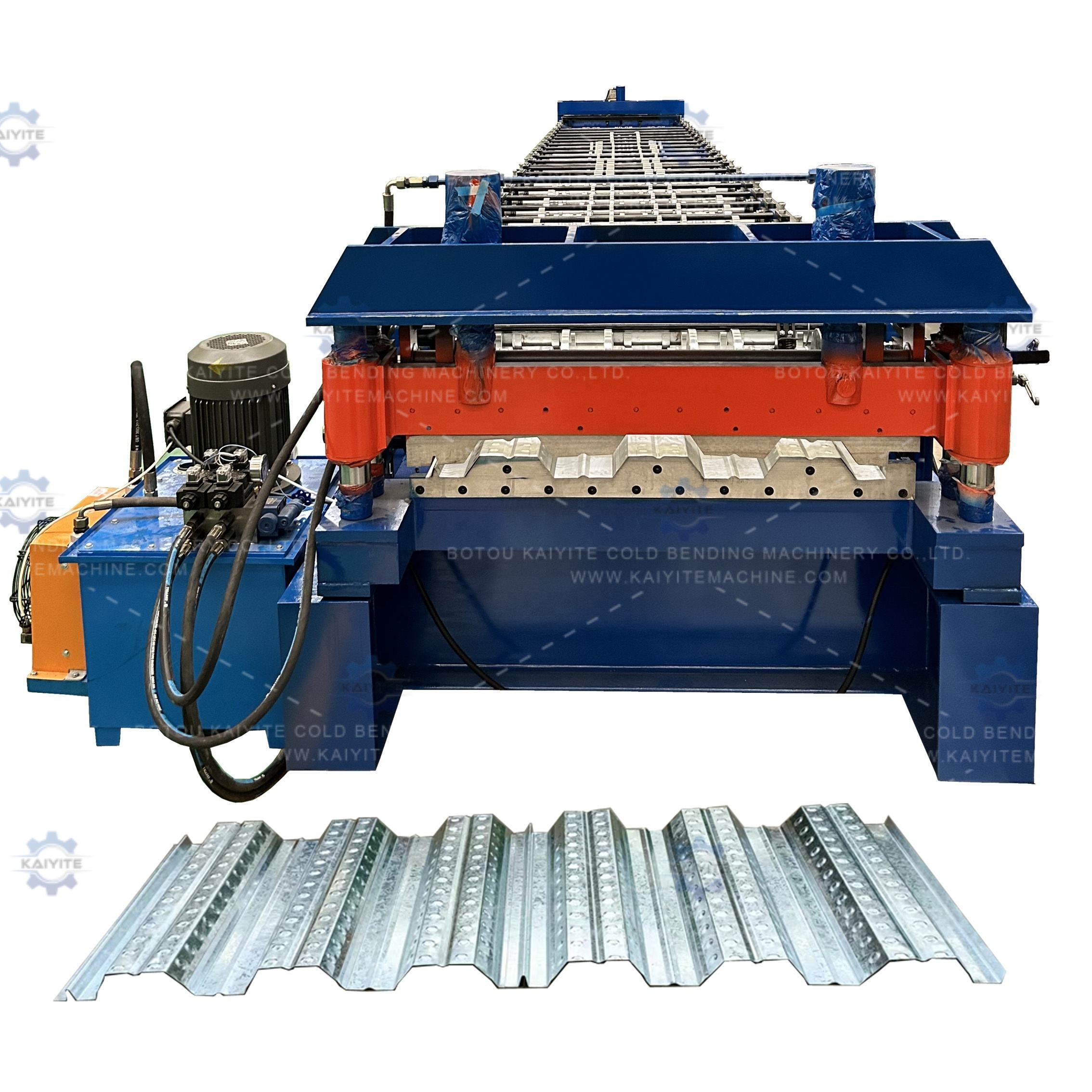 Comflor 60 80 Floor Decking Roll Forming Machine For Commercial Car Parks, High Quality Comflor ...