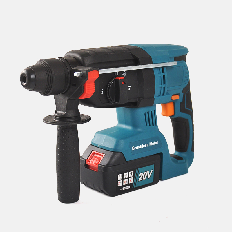 20v Brushless Motor Cordless Hammer Drill Rotary Hammer High Quality