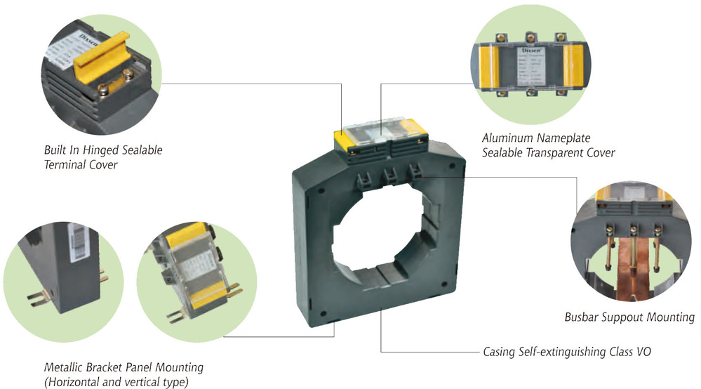 Low Voltage Current Instrument Transformer 5000/5 Measurement, High Quality Low Voltage Current ...