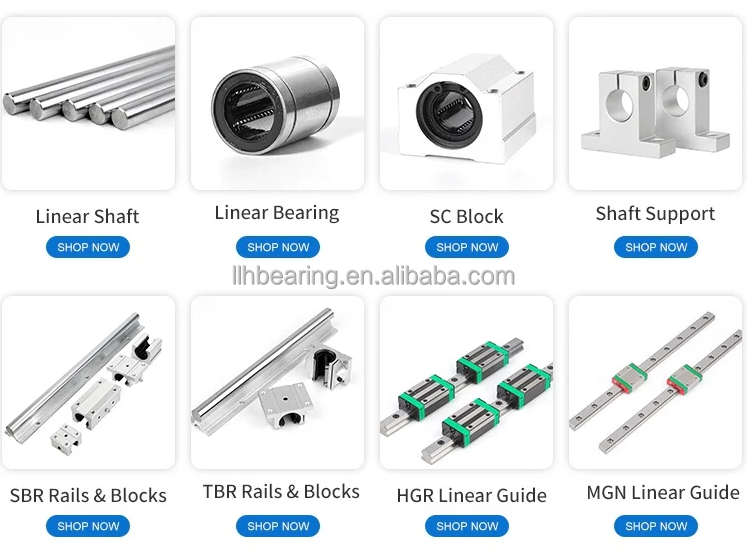 Linear Guideway Guide Rail Blocks And Bearings: Eg15, Eg20, Eg25, Eg30, Egh15ca, Egh20ca ...