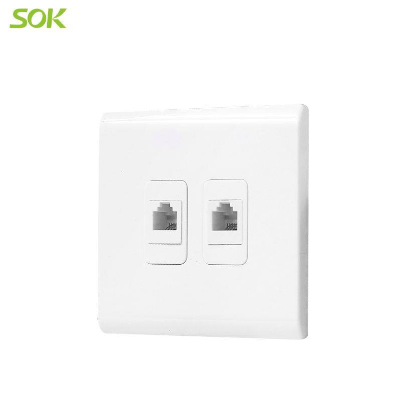 2gang Rj11 Tel Socket Outlets Modern High Quality, High Quality 2gang Rj11 Tel Socket Outlets ...