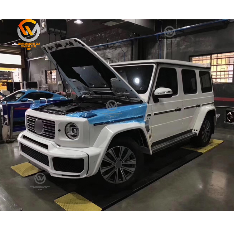 2019 G 클래스 W463a W464b G500 G63 용 광섬유 유리 와이드 바디 키트, Bossgoo.com의 고품질 2019 G 클래스 W463a W464b G500 ...